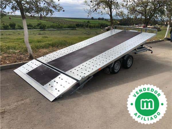 Milanuncios - REMOLQUE PORTAVEHÍCULOS GOMEZ MATA