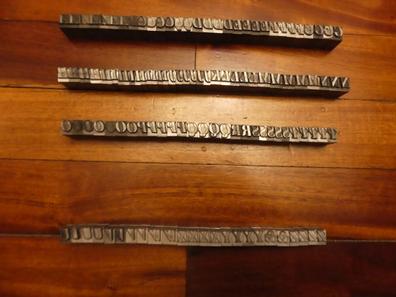 Milanuncios - Letras de imprenta tipografía mayúsculas