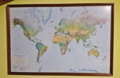 Mapas fisicos y politicos Enciclopedias de segunda mano | Milanuncios