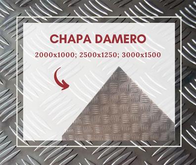 Chapa damero de 2 metros de segunda mano | Milanuncios