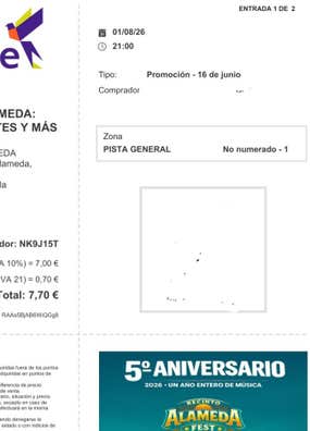 Festival Venta de entradas | Milanuncios