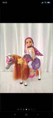 Milanuncios - MUÑECA NANCY CON SU CABALLO FUNTASTIC