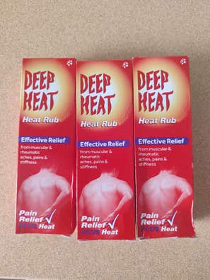 Milanuncios - 3 crema muscular Deep Heat