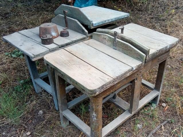 Milanuncios - Bascula antigua de madera