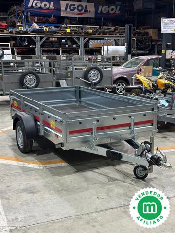 Milanuncios - remolque dos ejes con freno de inercia