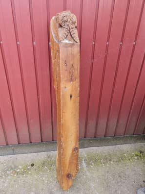 Milanuncios - PECHO DE PALOMA DE MADERA TALLADO