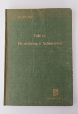 Milanuncios - Libro "Tablas Financieras y Actuariales"