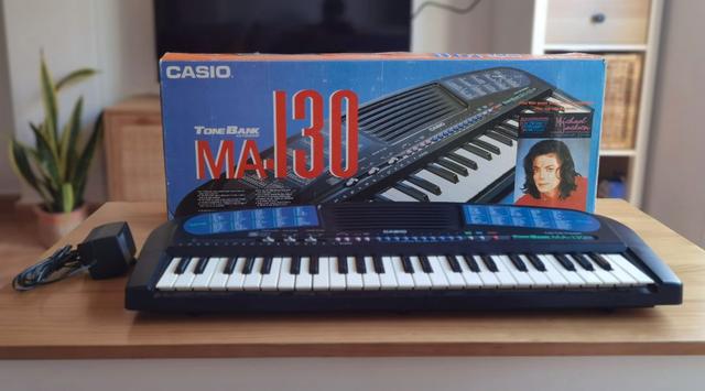 Milanuncios - Teclado Casio Tone Bank MA-130