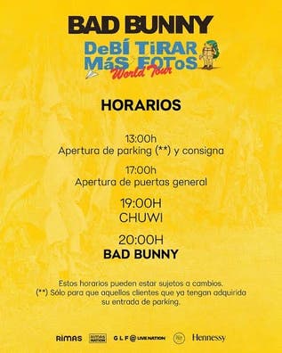 Bad bunny Entradas de conciertos a la venta | Milanuncios