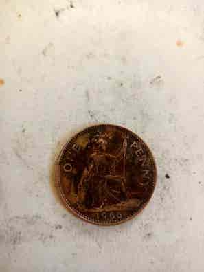 Milanuncios - moneda one Penny 1966