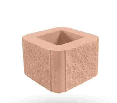 Milanuncios - Pieza pilar split de 27 cm rosa pálido