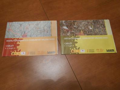 Milanuncios - carlet, mapa topográfico / ortofotomapa