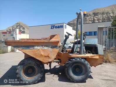 Milanuncios - Dumper Terex Benford PT4000H 4x4