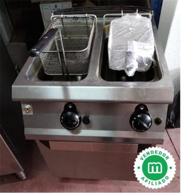 Milanuncios - Freidora gas 2 senos 20+20 litros OLIS