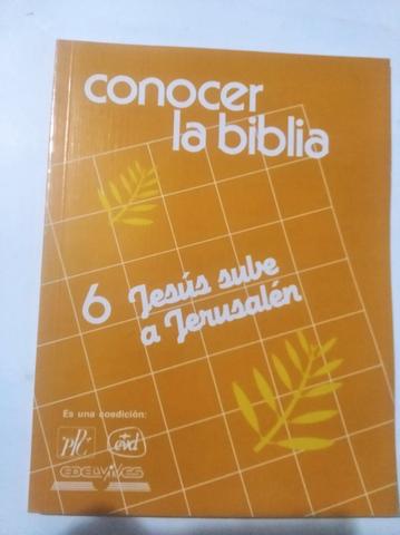 Milanuncios - Conocer la Biblia ,6 Jesus sube a Jerusa
