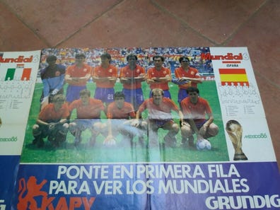 Milanuncios - 4 Posters mundial Mexico 1986