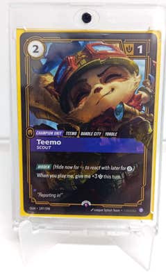 Milanuncios - Carta Teemo Promo - OGN 197/298