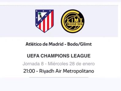 Milanuncios - Atleti - Bodo/Glimt
