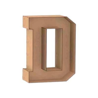 Milanuncios - Letra 'D' de cartón 1M