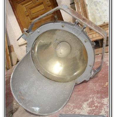 Foco industrial antiguo | Milanuncios