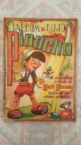 Milanuncios - Álbum cromos Pinocho de Walt Disney 1940