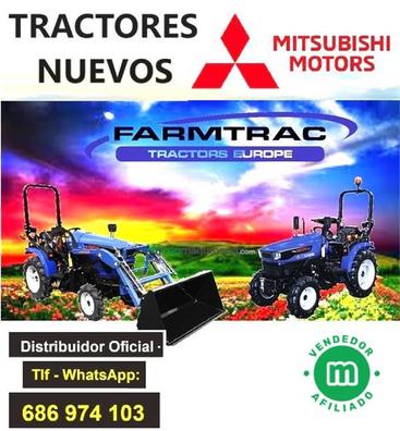 Milanuncios - FARMTRAC FT 26 y FT 20, 4x4, Motor mitsu