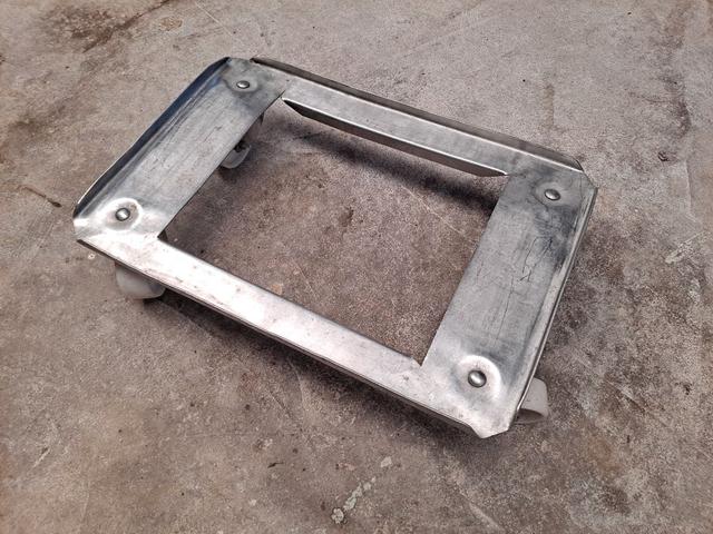 Milanuncios - CARRITO PORTA CAJAS DE ACERO INOX