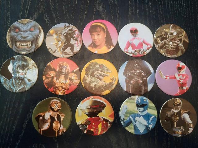 Milanuncios - 14 Tazos Power Rangers Donuts