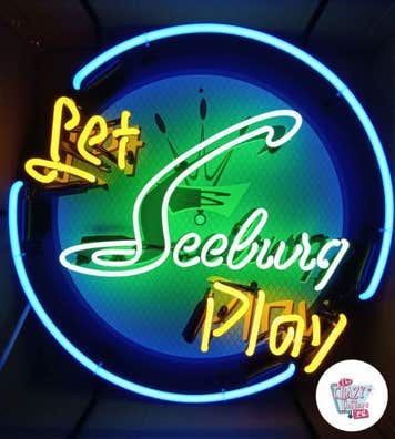 Milanuncios - Cartel Neon Let Seeburg play Jukebox