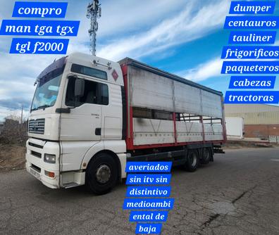 Milanuncios - Compro man tga tgx tgl f2000 tauliner