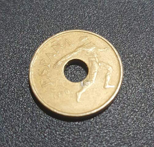 Milanuncios - Moneda de 25 pts año 1990. Barcelona´92