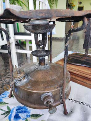 Infiernillo de alcohol antiguo de segunda mano | Milanuncios