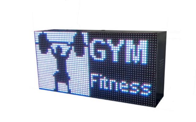 Milanuncios - Letrero luminoso programable - Gimnasio