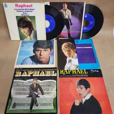 Milanuncios - PACK 6 SINGLES RAPHAEL