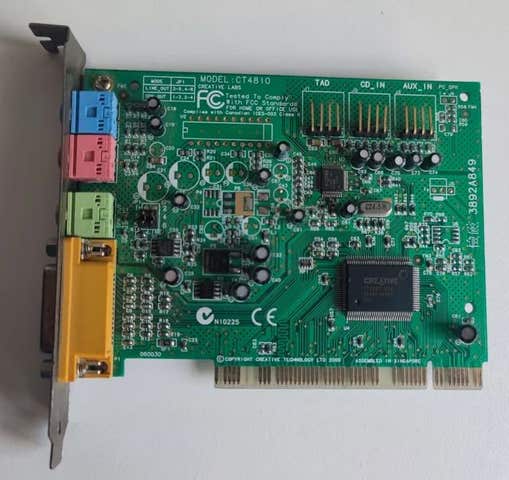Milanuncios - Creative Sound Blaster PCI 128 CT4810