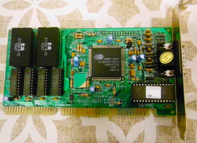 Milanuncios - Tarjeta de video AVGA-20 ISA VGA OCTEK