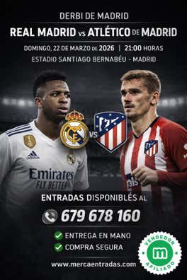 Entrada derbi Entradas de futbol a la venta | Milanuncios