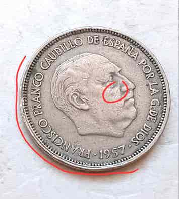 Monedas antiguas 25 pesetas franco Monedas de colección y segunda mano ...