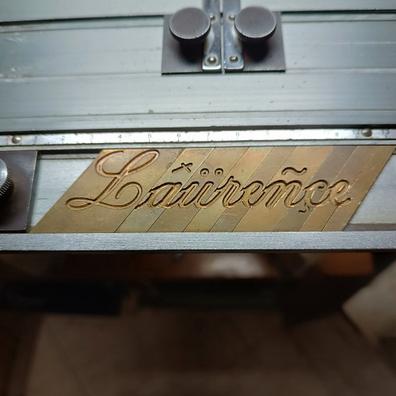 Abecedario gravograph de segunda mano | Milanuncios