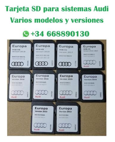 Milanuncios - tarjetas SD mapa Audi todos los modelos