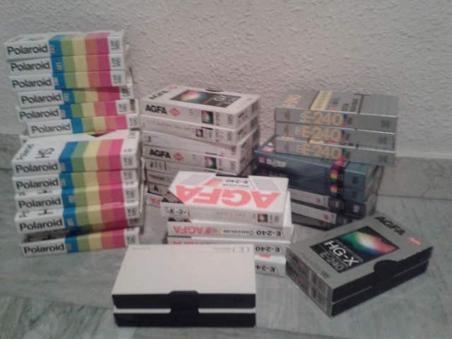 Milanuncios - Cajas carton vhs VACIAS (50)