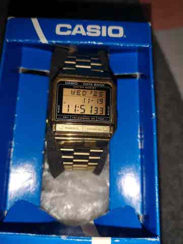 Milanuncios - Reloj retro Casio DATA BANK DB-310 871