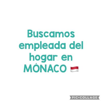 Milanuncios - Se busca empleada del hogar en MÓNACO