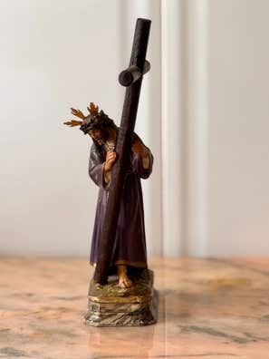 Milanuncios - Cristo Nazareno S.XIX en madera