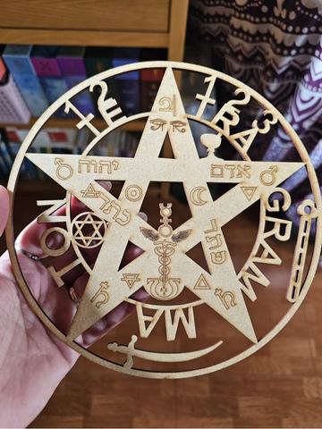 Milanuncios - colgador madera Tetragramaton