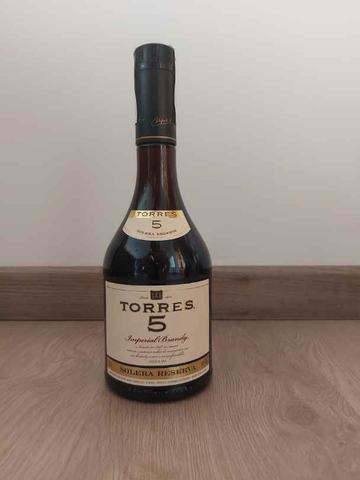 Milanuncios - Botella Brandy torres 5 Solera RESERVA
