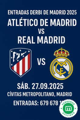 Entrada derbi Entradas de futbol a la venta | Milanuncios