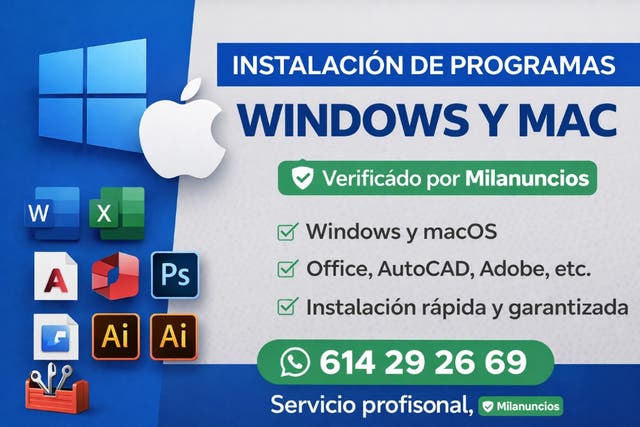 Milanuncios - PROGRAMAS MAC WINDOWS
