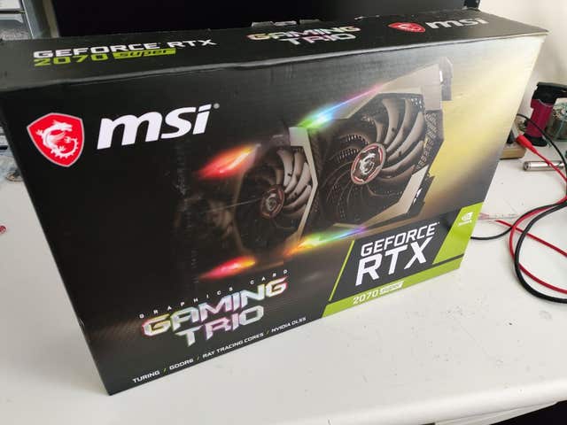 Milanuncios - MSI RTX2070 SUPER TRIO