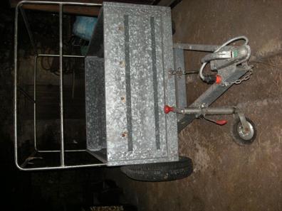 Milanuncios - Remolque 500 Kg basculante inercia lona